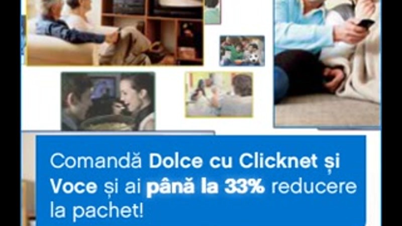 Romtelecom Dolce - Banner