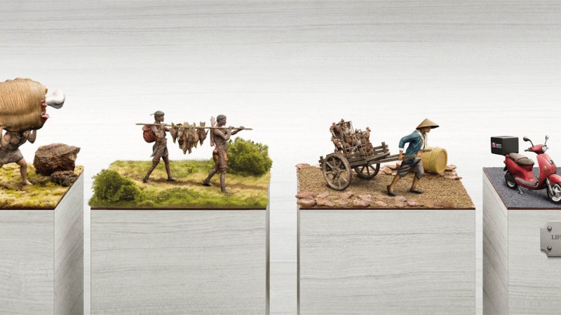 KFC Delivery - Life Gets Easier, Transportation