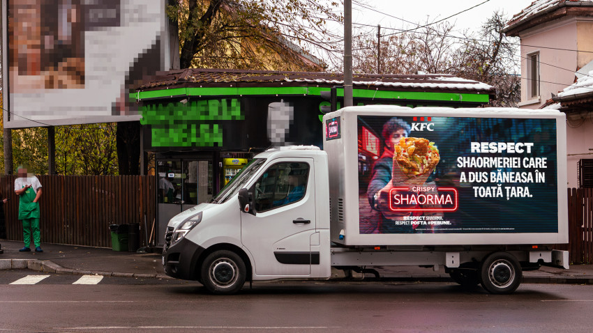 KFC - Respect shaorma, respect pofta #pebune