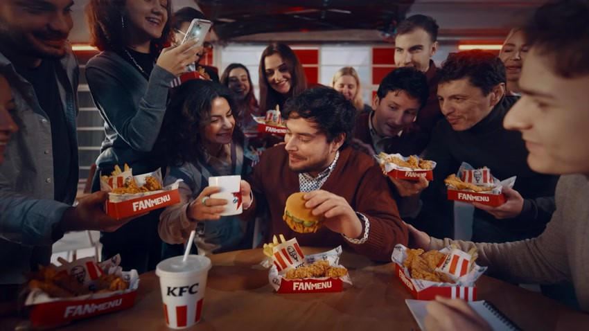 KFC - Fan Menu. Pentru pofta ta si a alora